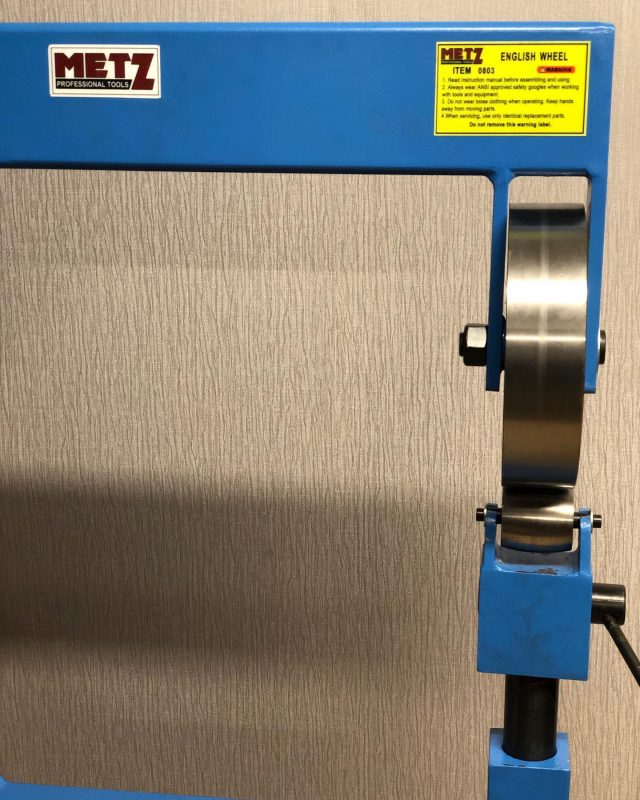 WHEELING MACHINE ENGLISH WHEEL 22" THROAT - METZ TOOLS