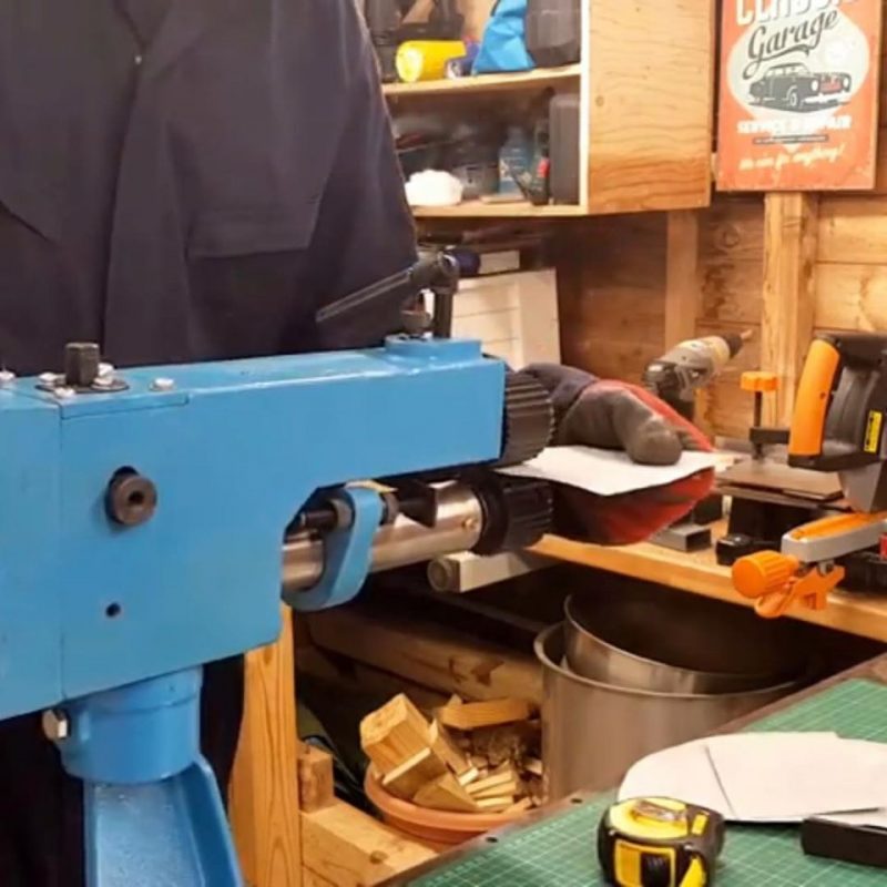 BENCH SWAGER SWAGING MACHINE JENNY BEAD ROLLER - METZ