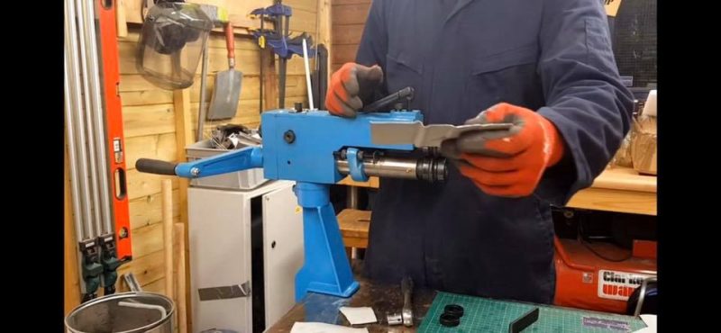 BENCH SWAGER SWAGING MACHINE JENNY BEAD ROLLER - METZ