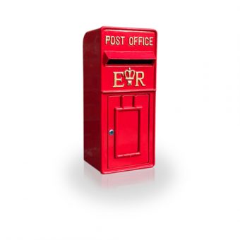 Replica Royal Mail ER Post Box Or Letter Box
