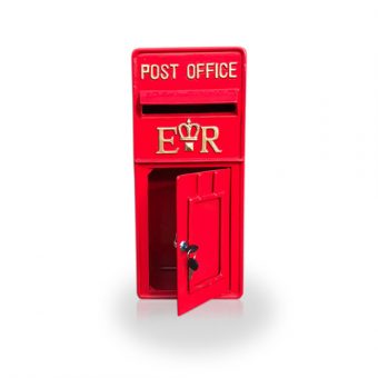 Replica Royal Mail ER Post Box Or Letter Box